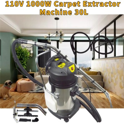 30L Carpet Cleaner Floor Dry and Wet Cleaning Machine Extractor Suction ...