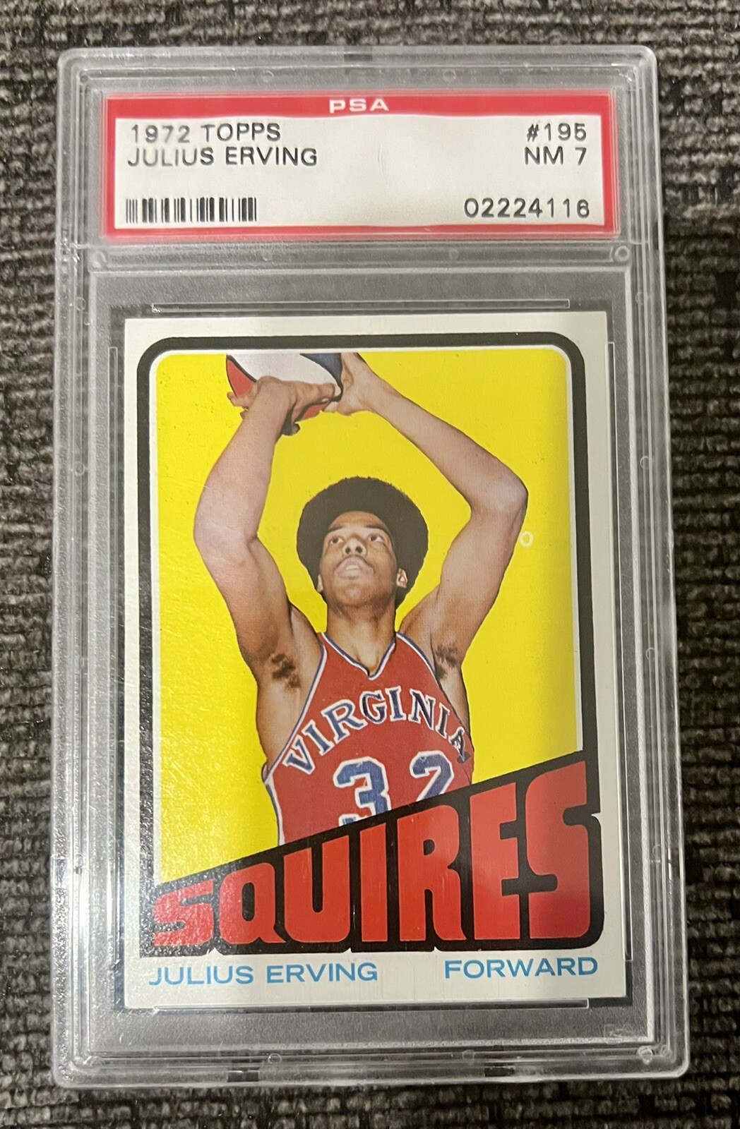 1972 Topps Julius Erving Rookie RC PSA 7 | eBay