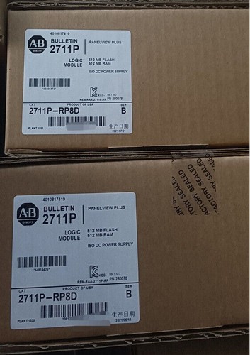 NEW Allen-Bradley PanelView Plus 6 Logic Module 2711P-RP8D US Stock | eBay