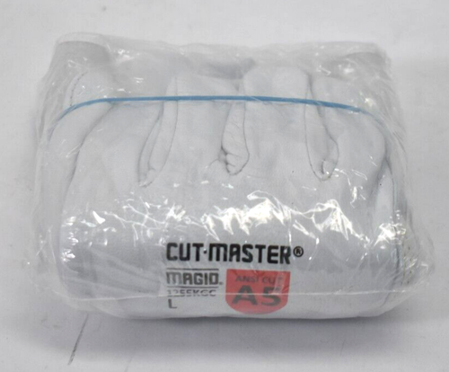 Magid CutMaster Lined Full Leather Glove Cut Resistant Large Size ...