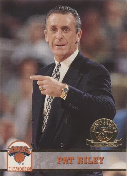 1993-94 NBA Hoops - Pat Riley #247 Fifth Anniversary for sale online | eBay