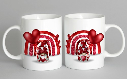 Personalised Gonk Gonks Valentine's Day Cup Mug Gift Novelty Boyfriend ...