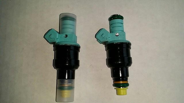 4) Real Bosch 150 LB 1680cc #280 150 839 Fuel Injectors Flowed by RC ...