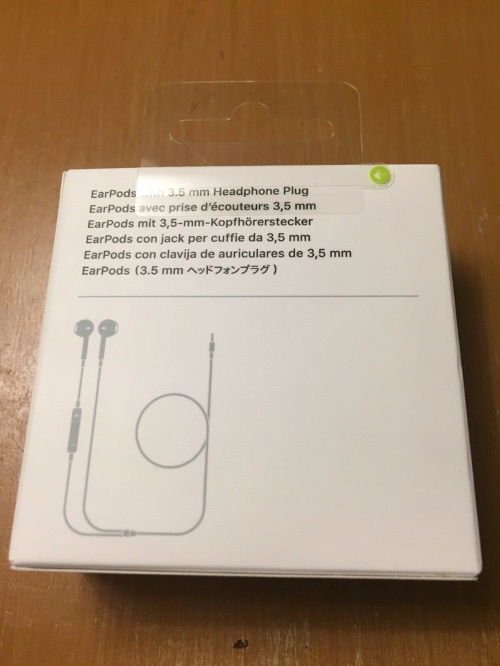 Apple EarPods White In Ear Canal Headset 190198107022 | eBay