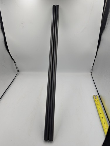 Lot 49 Matte Black 26" Aluminum Balusters Round 3/4" Deck Rail Fence | eBay