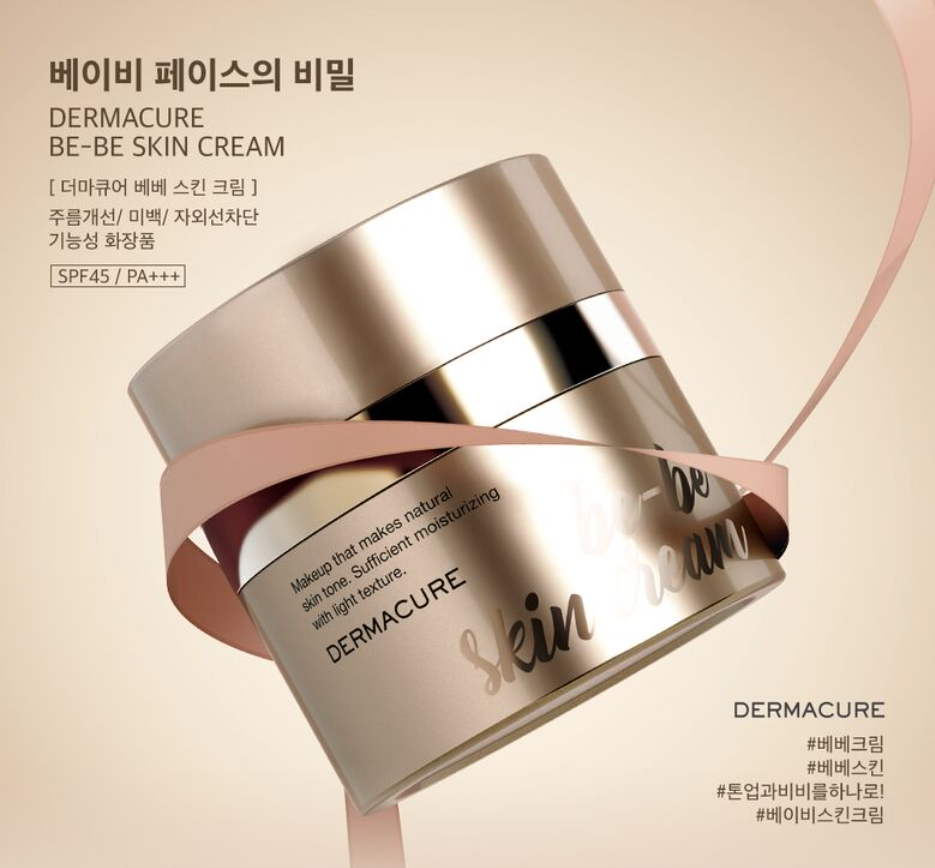 Dermacure Be-Be Skin Cream SPF45 PA+++ set Moisturizing K-Beauty | eBay