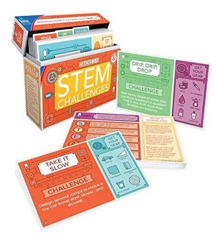 Carson Dellosa STEM Challenges Learning Cards—Grades 2-5 Stem ...