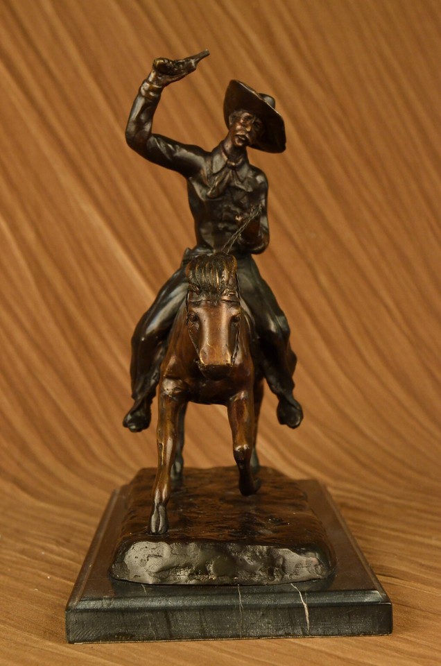 Western Artwork Genuine Bronze by Charles Russell Classic Sculpture ...