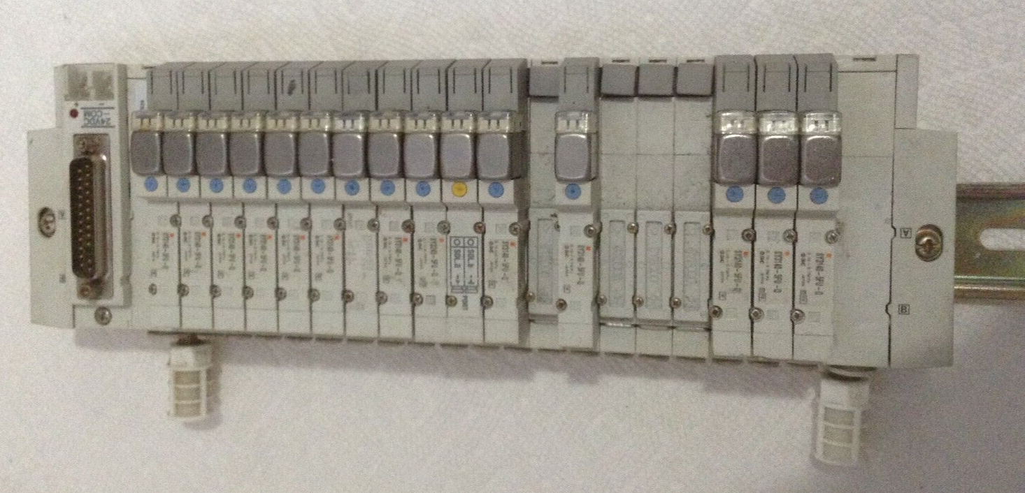 SMC Valve Assy 13 pieces of SY3140-5FU-Q, 4 pieces of SY3000, SY3 ...