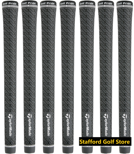 New TaylorMade Z-Grip By Golf Pride Standard Size .580R Grey/Black 50g ...