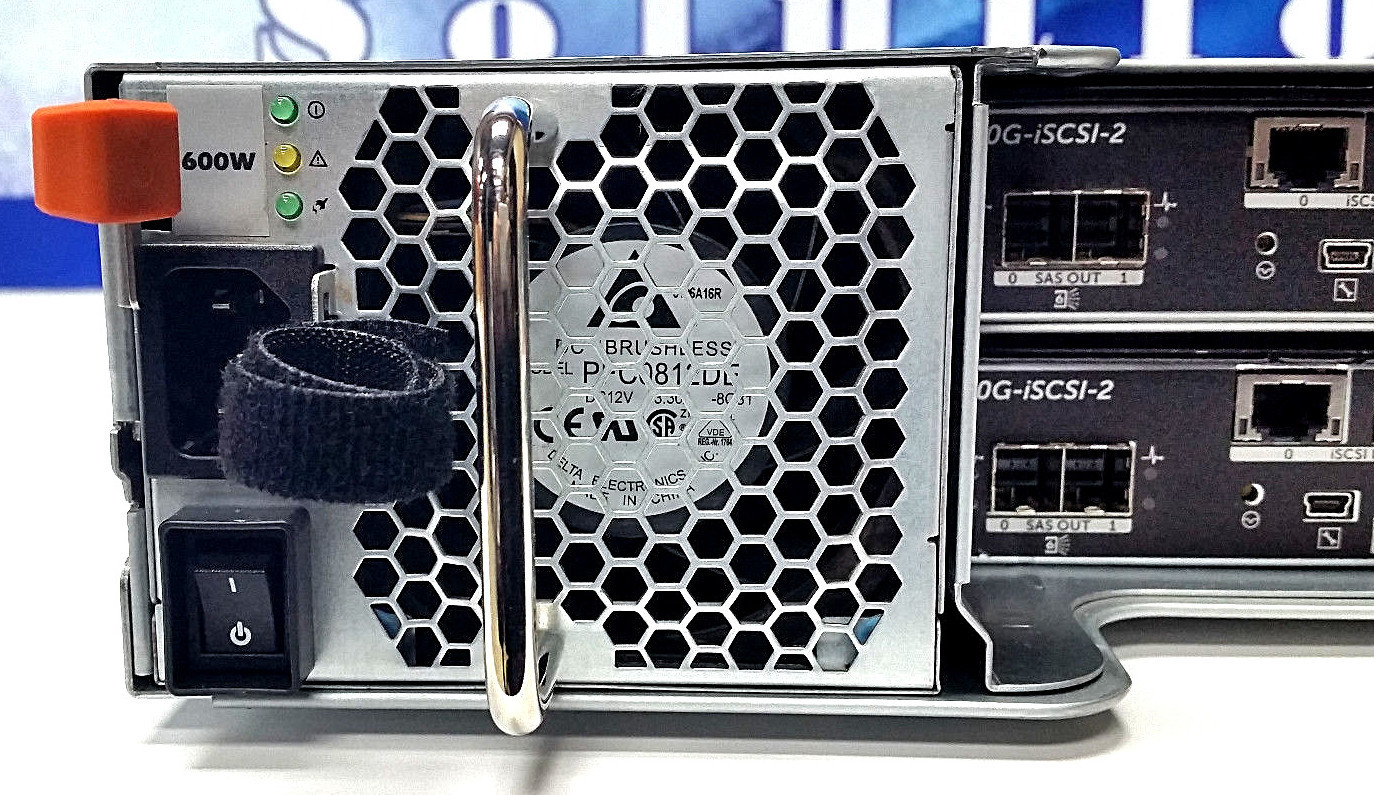 DELL POWERVAULT MD3820i 10G iSCSI 24x 3.84TB SAS 12G SSD’s 92.2TB 2x ...