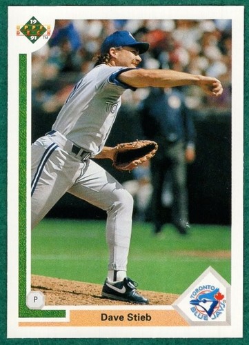Dave Stieb - 1991 Upper Deck #106 - Toronto Blue Jays Baseball Card | eBay