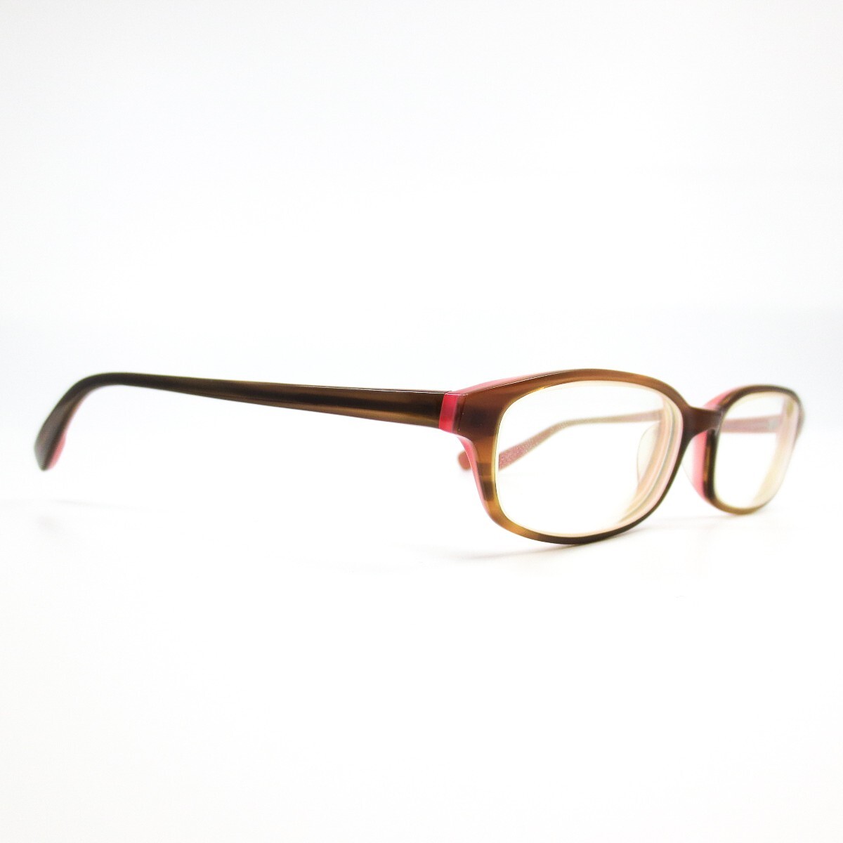 Oliver Peoples Eyeglasses Frames Maria OTPI Brown Horn Pink Cat Eye 51 ...