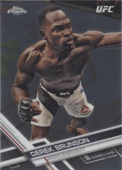 2017 Topps Chrome UFC - Derek Brunson #68 for sale online | eBay