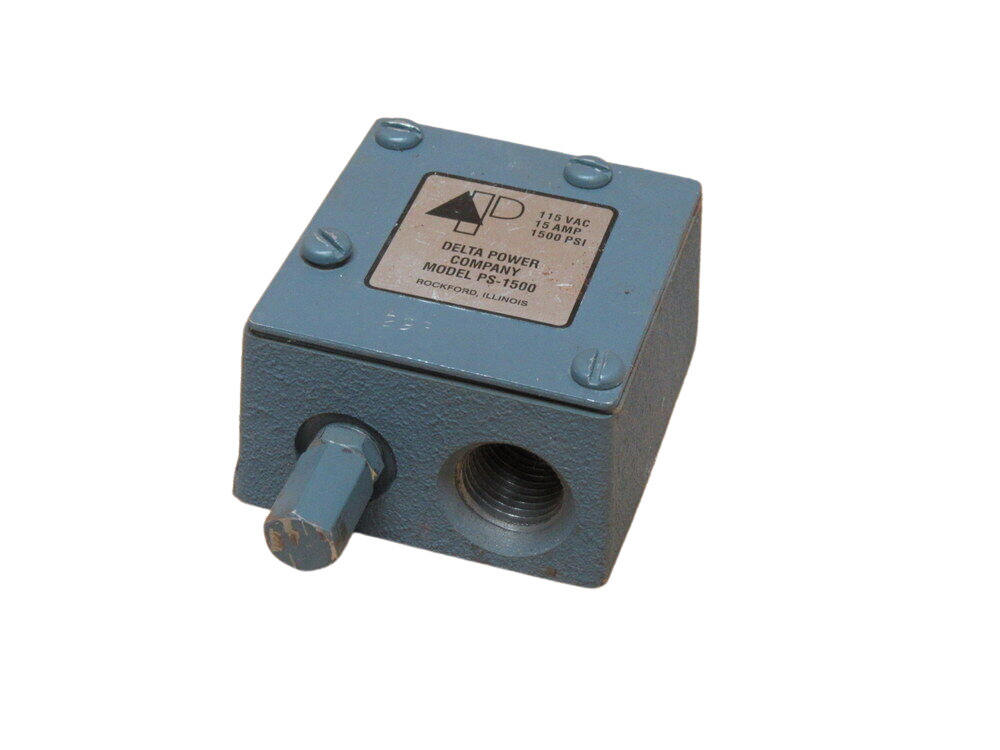 Delta PS-1500 Hydraulic Pressure Switch for sale online | eBay