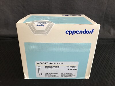 (480) EPPENDORF ep T.I.P.S. 2-200uL Starter Set Pipette Tips 5x96 ...