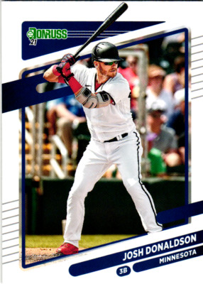 2021 Donruss #79 Josh Donaldson Minnesota Twins Baseball | eBay