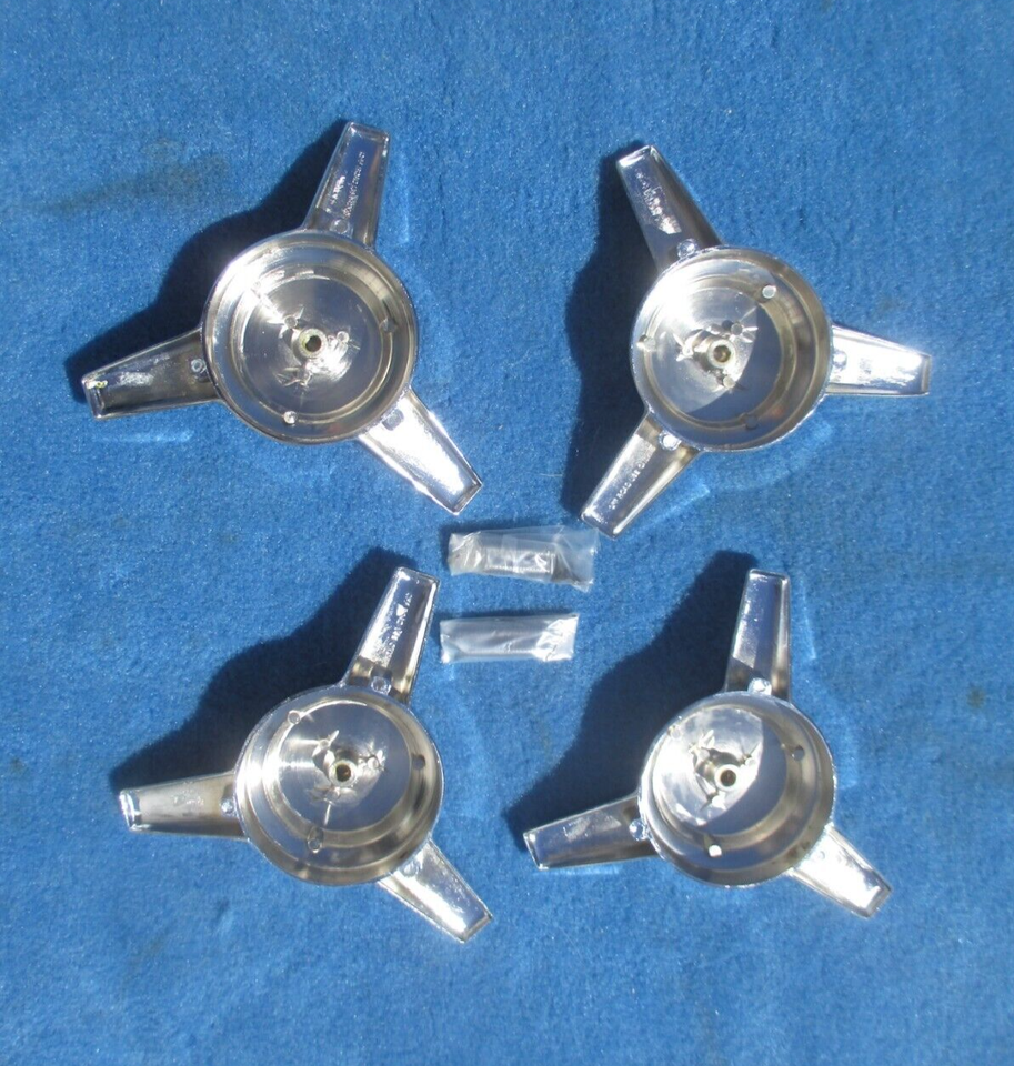 Three Bar Hubcap Spinners, Universal Western Auto J C Whitney NOS New ...