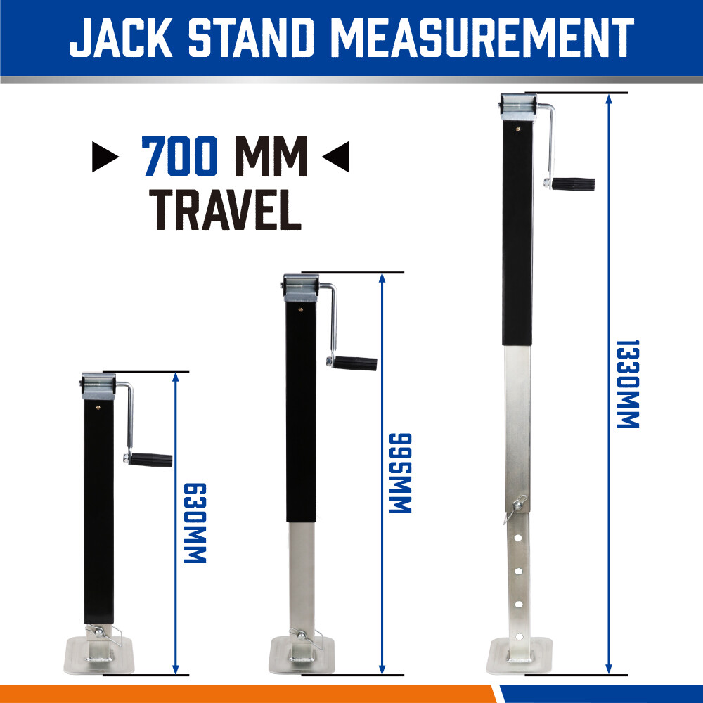 Trailer Canopy Caravan Jack Stand 3175kg 7000lbs Heavy Duty Stabilizer ...