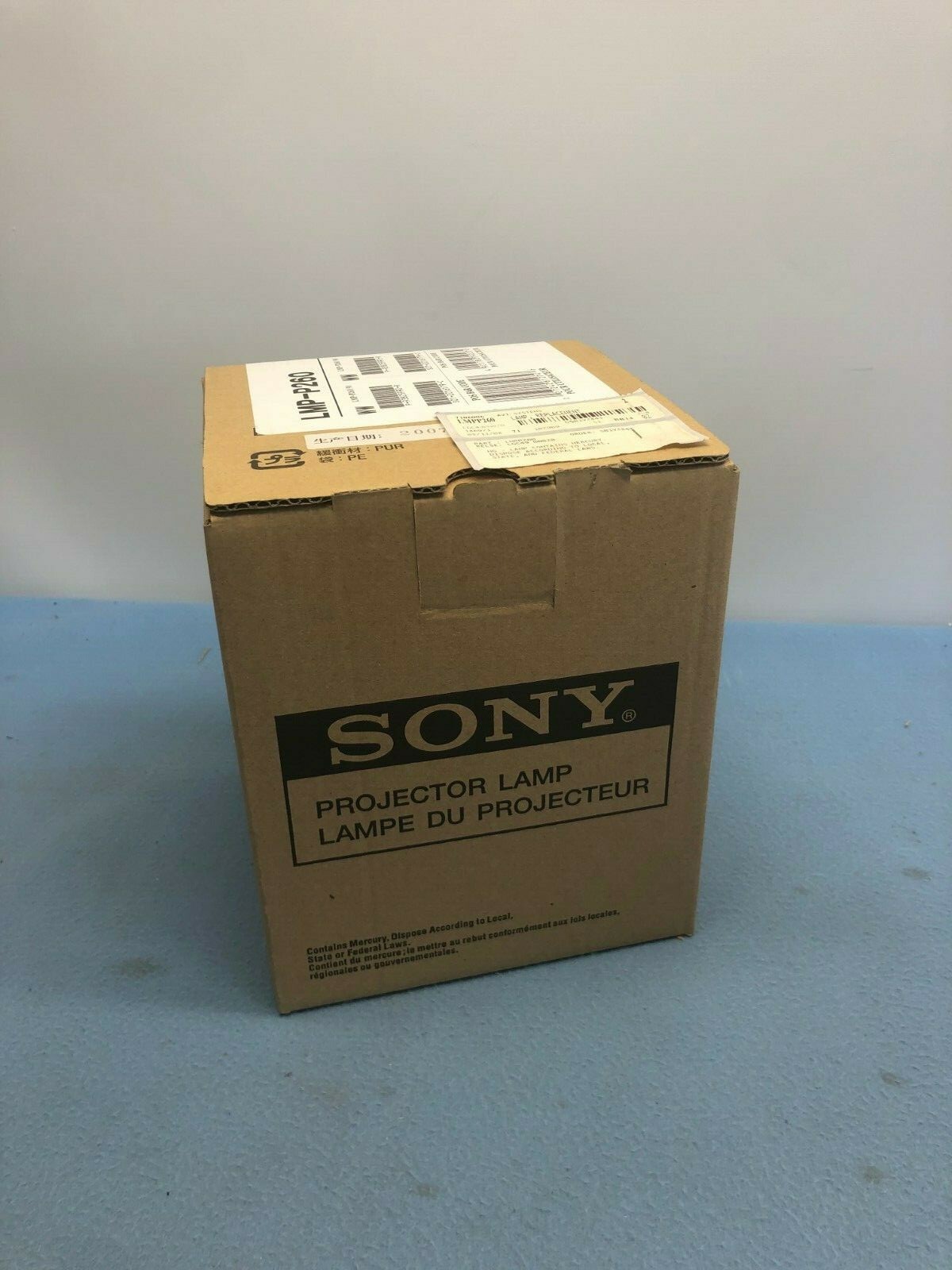 Original Ushio LMP-P260 Replacement Lamp & Housing for Sony Projectors ...