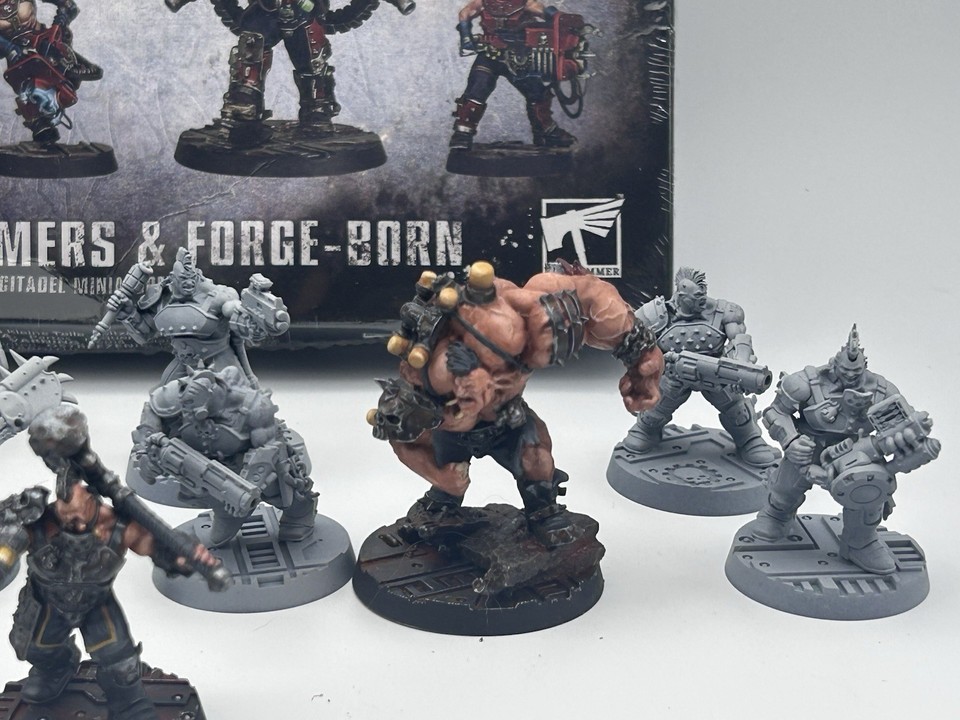 Necromunda: Goliath LOt - Stimmers and Forge-born Gangers, Zerker Forge ...
