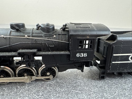 Vintage Tyco #638 Chattanooga HO Scale Steam Locomotive & Coal Tender ...