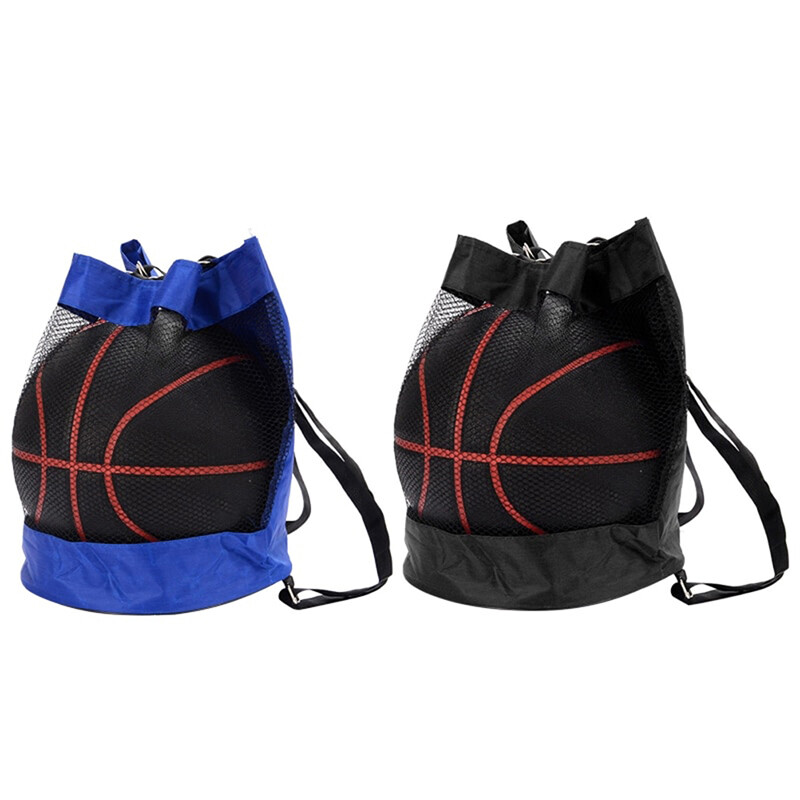 Sport Basketball Backpack Shoulder Bag Basketball Net Bag Volleyball ...