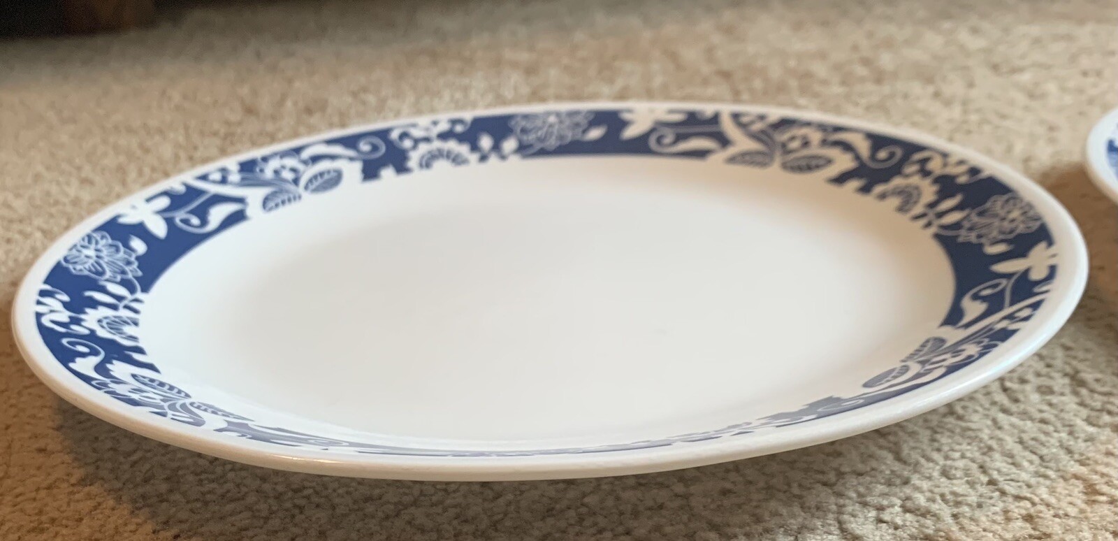 Corelle True Blue Set of 2 Dinner Plates 10 1/4" Diameter | eBay