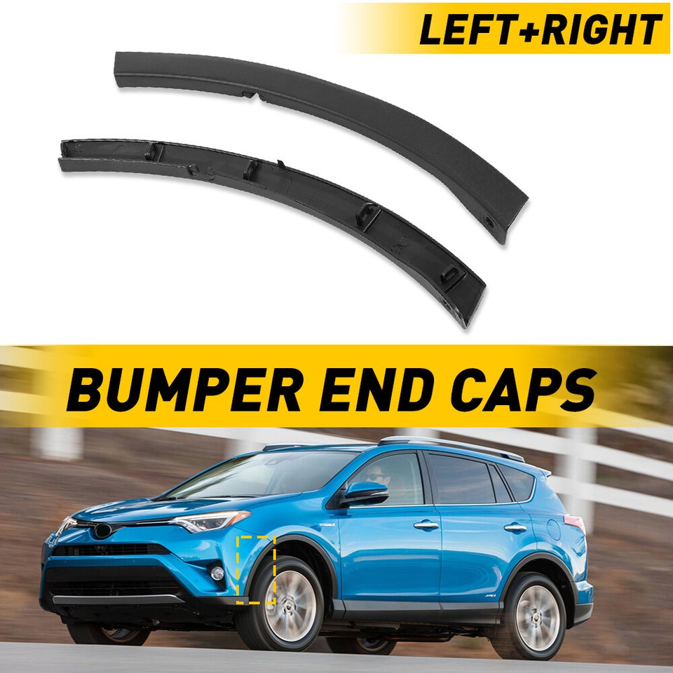 Front Bumper Side Trim Molding LH&RH For 2016-2018 Toyota Rav4 ...