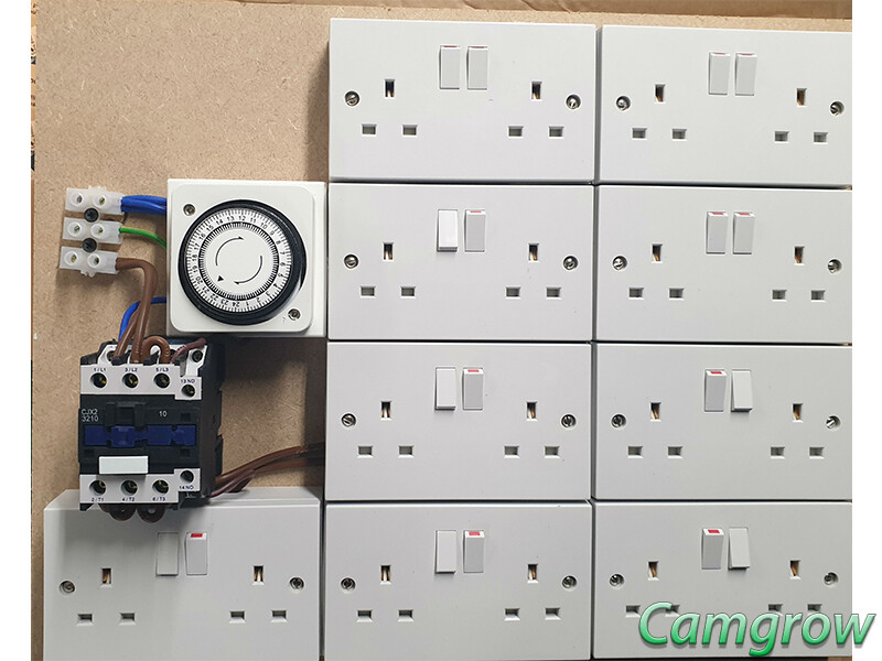 16 way & 12 way Contactor Boards With Timers Made In UK ( No China ...
