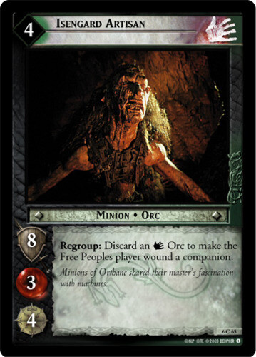 1x Isengard Artisan - 6C65 - Foil Heavy Play Ents of Fangorn | eBay