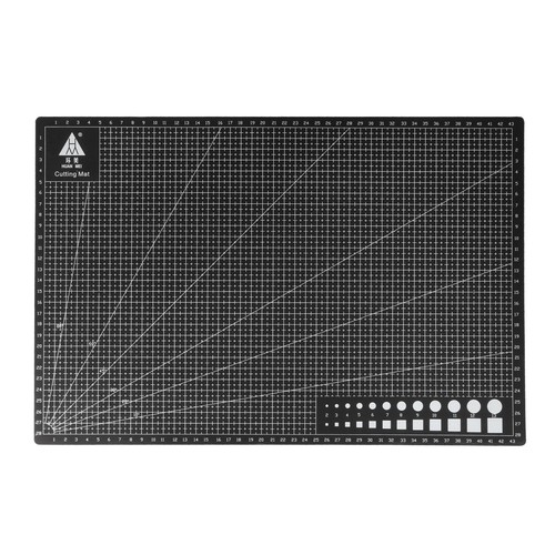 17.7" x 11.8" Cutting Mats 2pcs Rotary Fabric Double Sided for Sewing ...