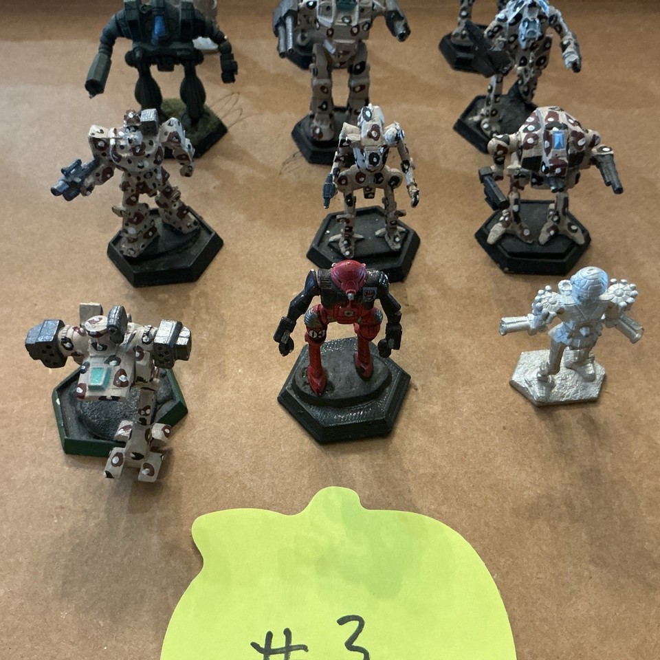 Battletech Miniature Lot 3 - 12 metal miniatures | eBay