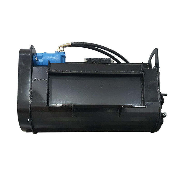 AGT M-BKM 40" Concrete Cement Mixer Bucket Attachment for Mini Skid ...