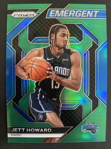 2023-24 Panini Prizm - Emergent Green Prizm #5 Jett Howard (RC) | eBay