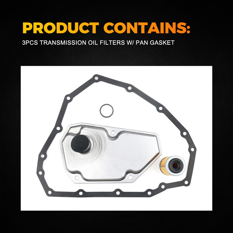 JF015E RE0F11A CVT Transmission Oil Filter w/ Pan Gasket For NISSAN ...
