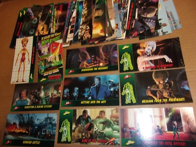 1996 Topps Mars Attacks! Movie 72 Trading Card Set Sci-Fi From Packs NM ...