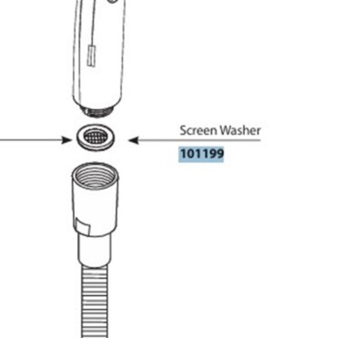 NEW Moen Hand shower FLEX HOSE Screen Washer 101199 | eBay