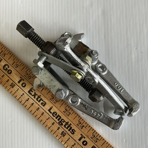 Vintage 4" Gear Puller Extractor Wheel 3 Arm 100 S45C | eBay