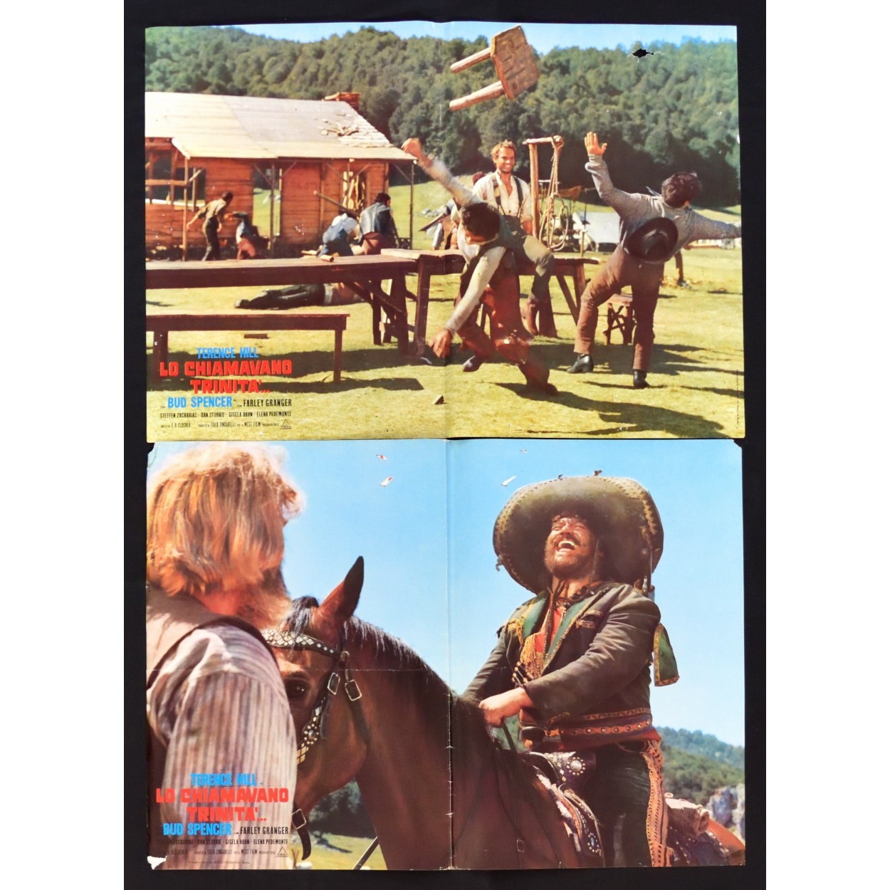 Photo Cards They Called Him Trinity Terence Hill Bud Spencer Clucker B ...