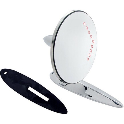 United Pacific 110746 Side View Mirror Exterior, Chrome, Convex, With ...