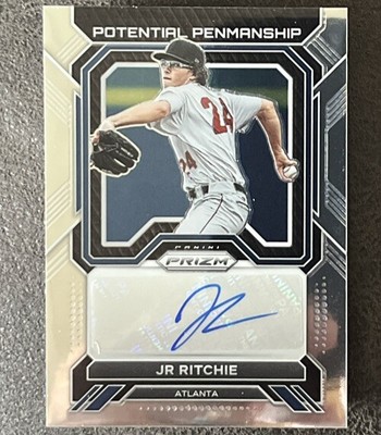 2023 Panini Prizm Baseball #25 JR Ritchie Potential Penmanship Auto ...