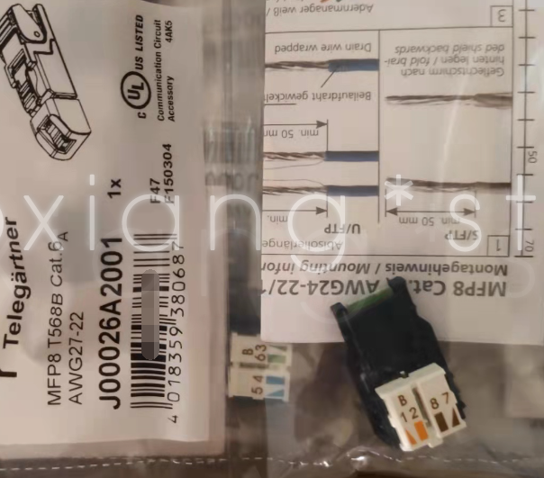 1PC network cable crystal head J00026A2001 | eBay