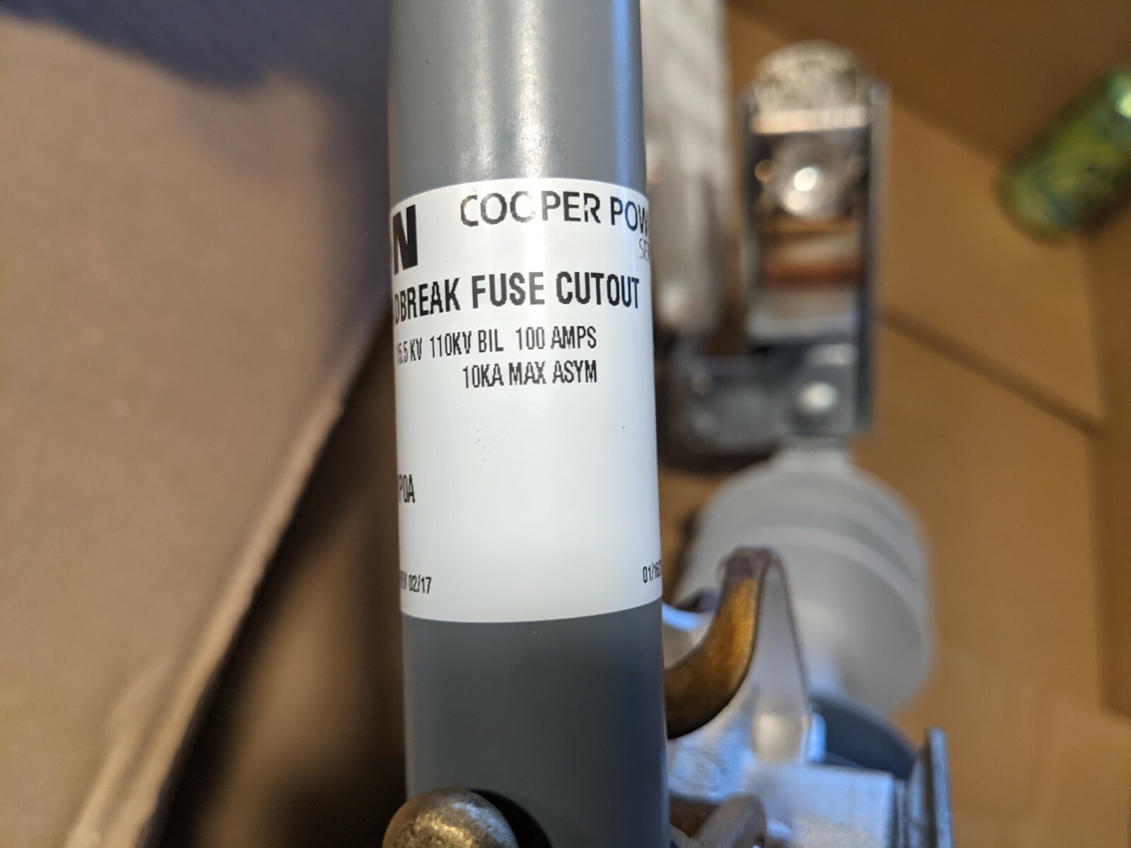 EATON COOPER 100 AMP LINE BREAK FUSE CUTOUT LB YS4B 1 POA, 100 ...