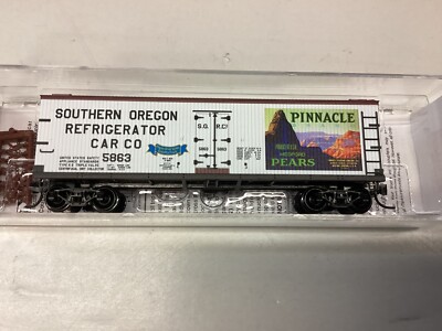 Micro Trains #049 00 943 N scale "MT&L” 40' wood reefer Rd. #5863 | eBay