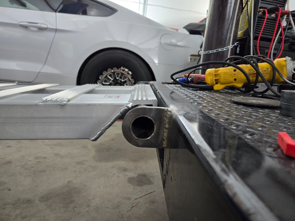 Universal Trailer Ramp Brackets for Hook End Ramps Fits Gen-Y Universal ...