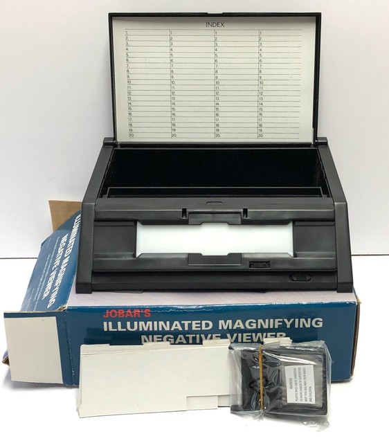 Jobar's Illuminated Magnifying Negative Viewer JC 2089 for sale online ...