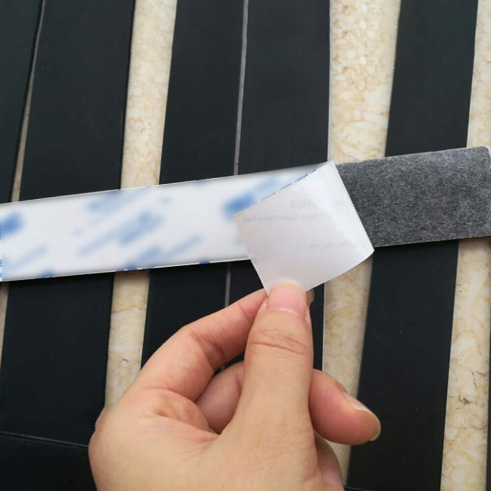 Self Adhesive Silicone Rubber Seal Strip Pads Gasket Width 10-30mm ...