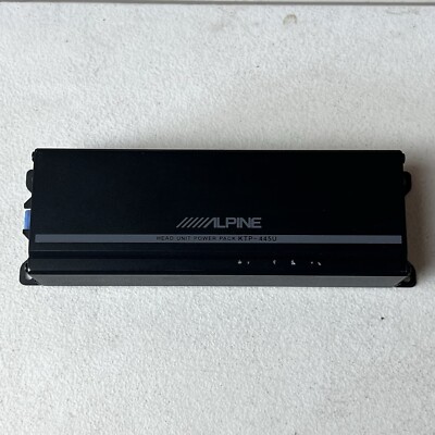 Alpine KTP-445U 4 Channel 45W Power Pack Car Amplifier | eBay
