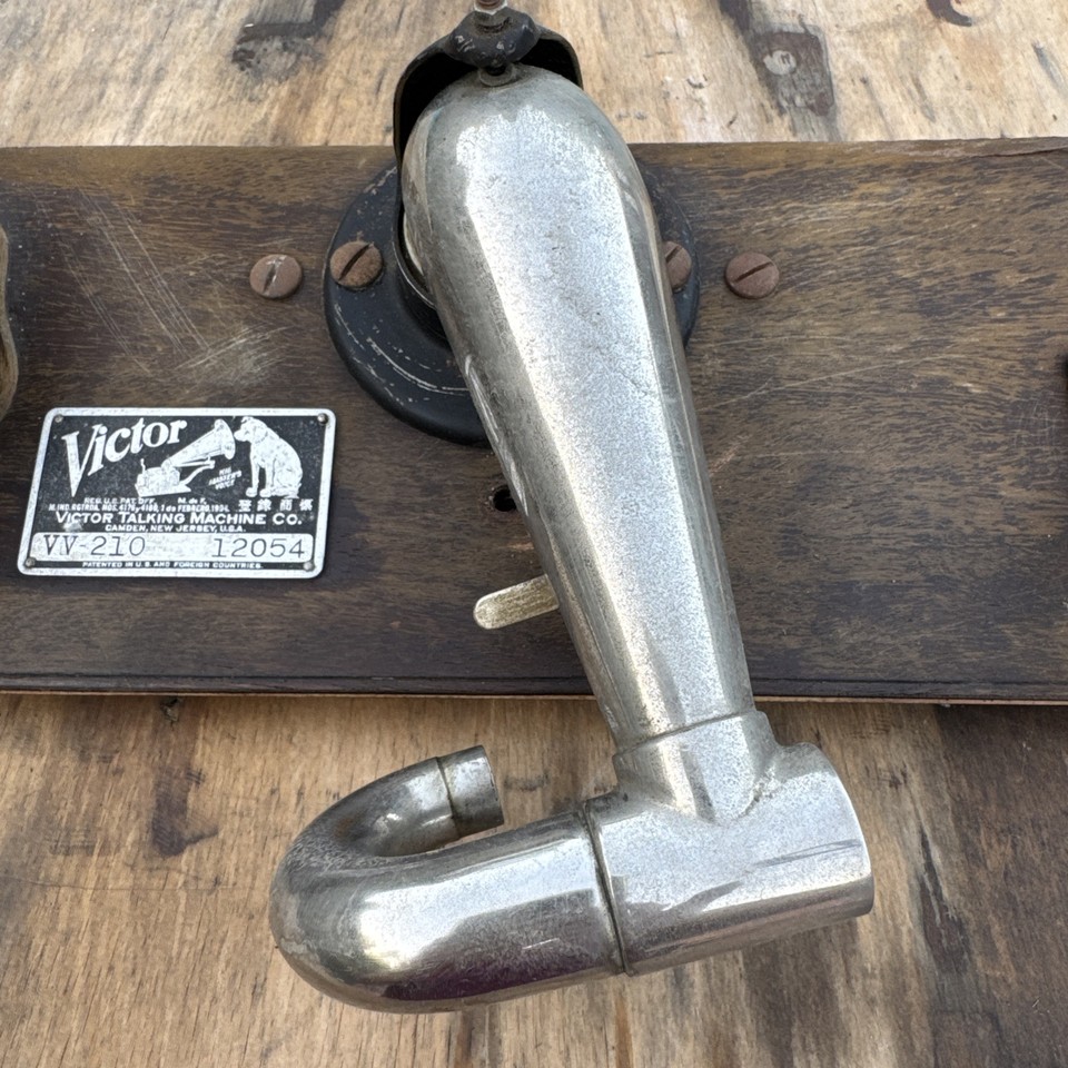VICTOR VICTROLA PHONOGRAPH VV-210 ANTIQUE TALKING MACHINE Parts | eBay